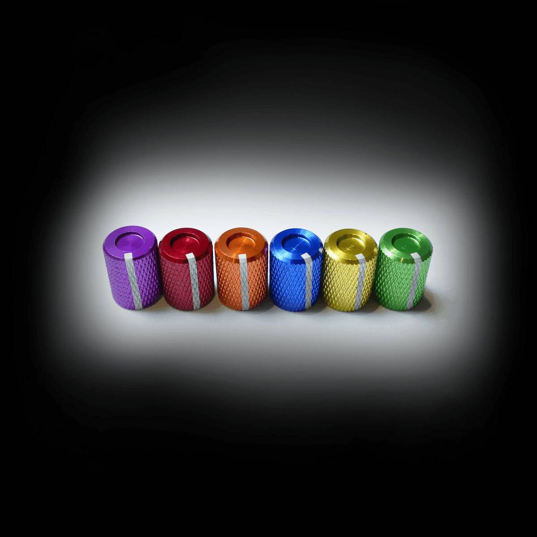 Anodized Aluminium Control Knobs for Guitar Effects Pedals FX - Etsy Canada