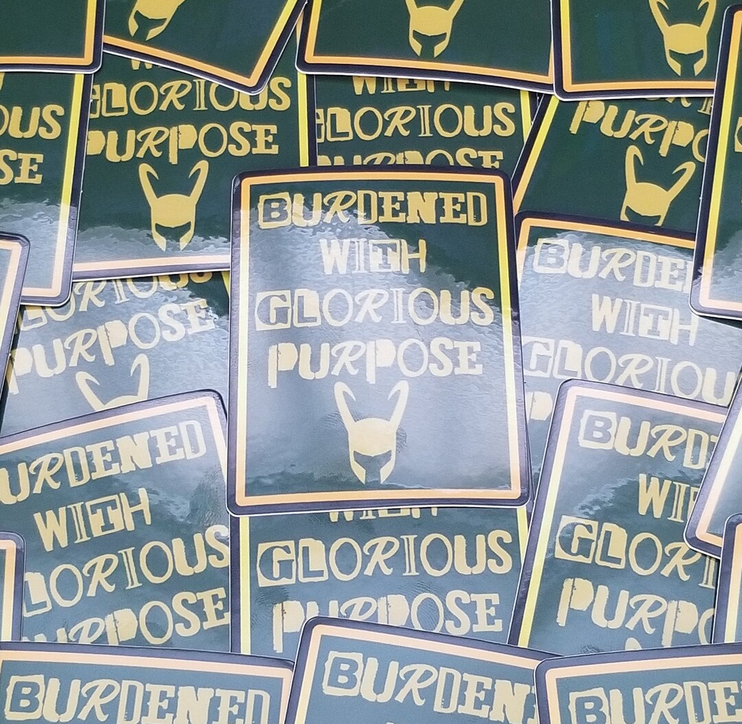 Glorious Purpose Vinyl Sticker - Etsy