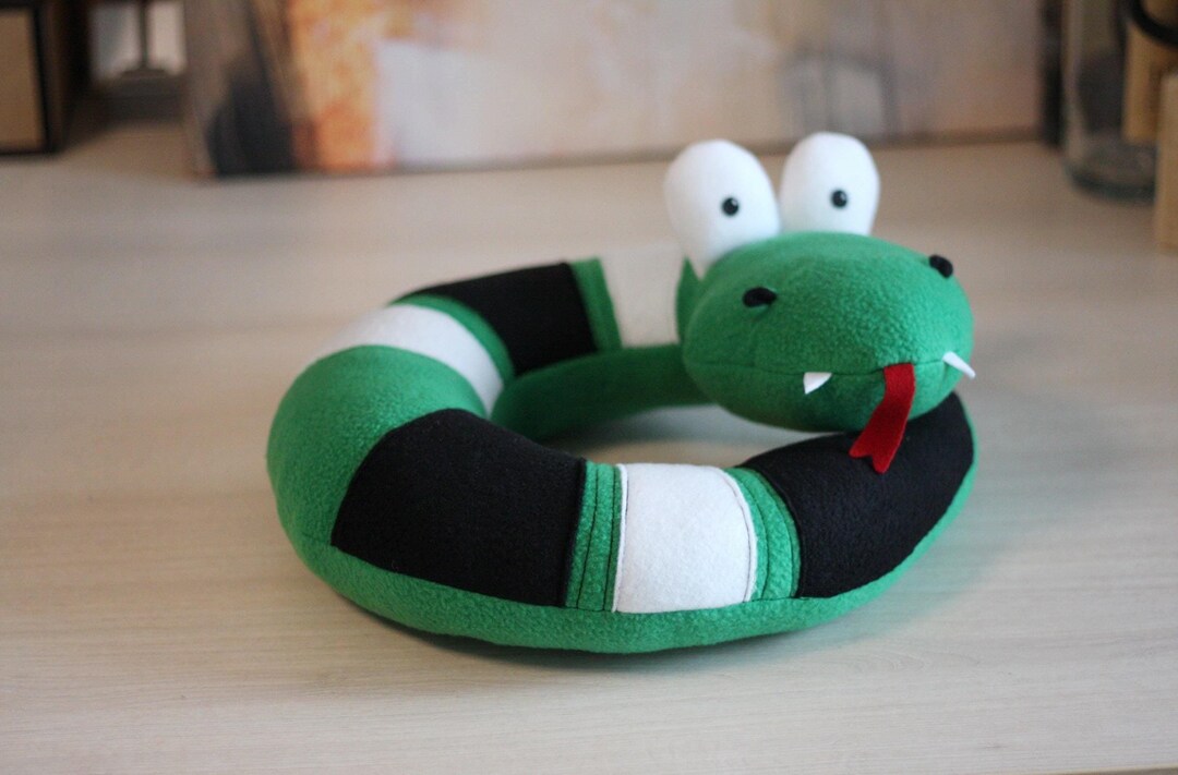 Snake Travel Neck Pillow - Etsy
