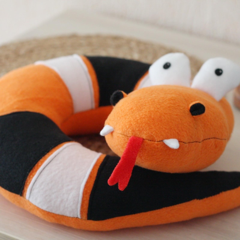 Snake Pillow - Etsy