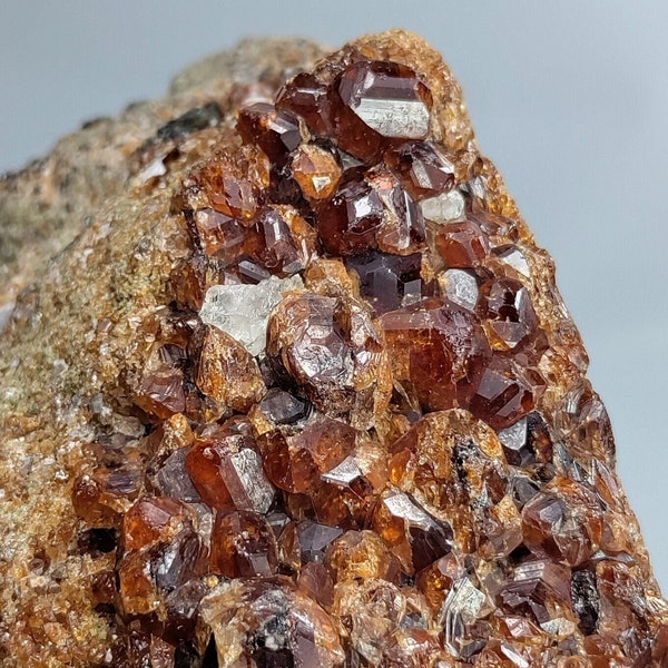 Garnet in Matrix - Etsy