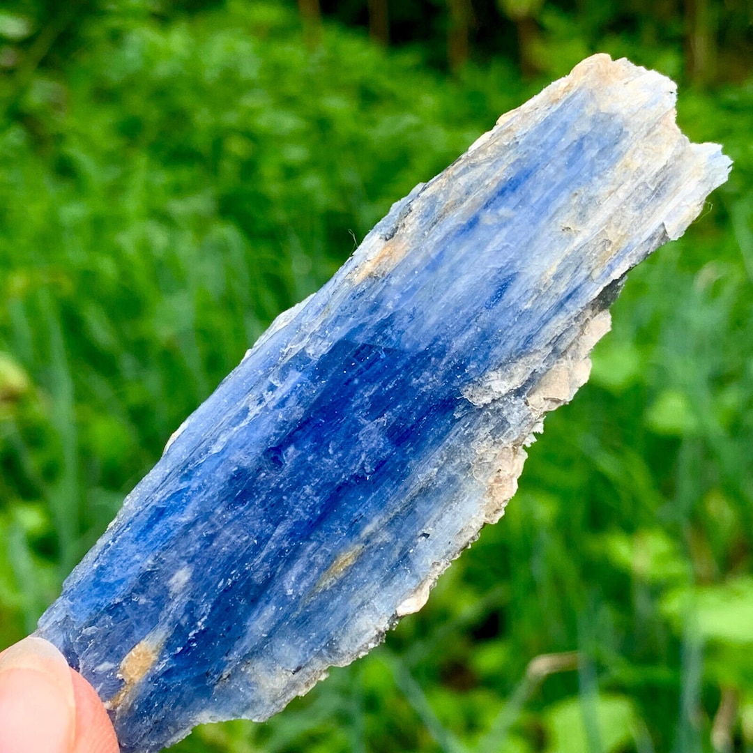 Powerful Kyanite Crystal 59 Gram Blue Kyanite Crystal Cluster Great ...