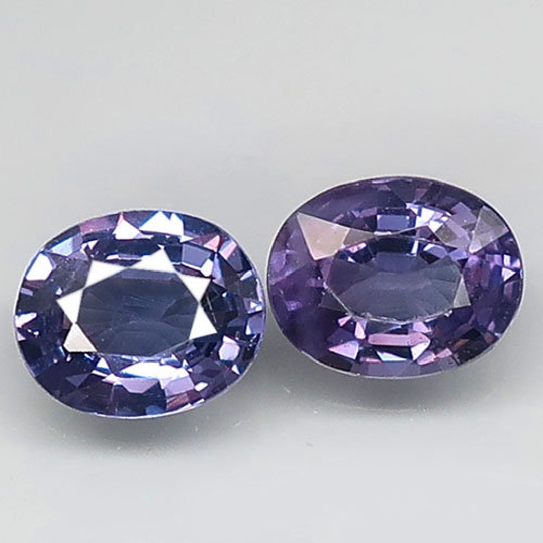 Amazing Cut Spinel Lot 1.4 CT Pair Oval Cut Spinel Gemstone Spinel ...