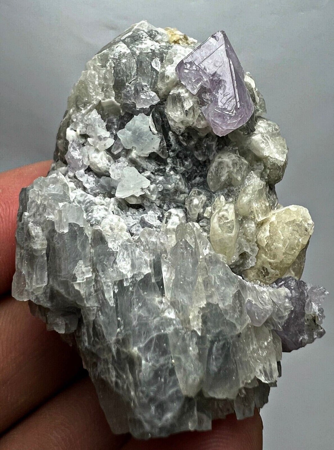 EPIC! Spinel on Matrix Gem Terminated Spinel Crystal on Matrix Purple ...