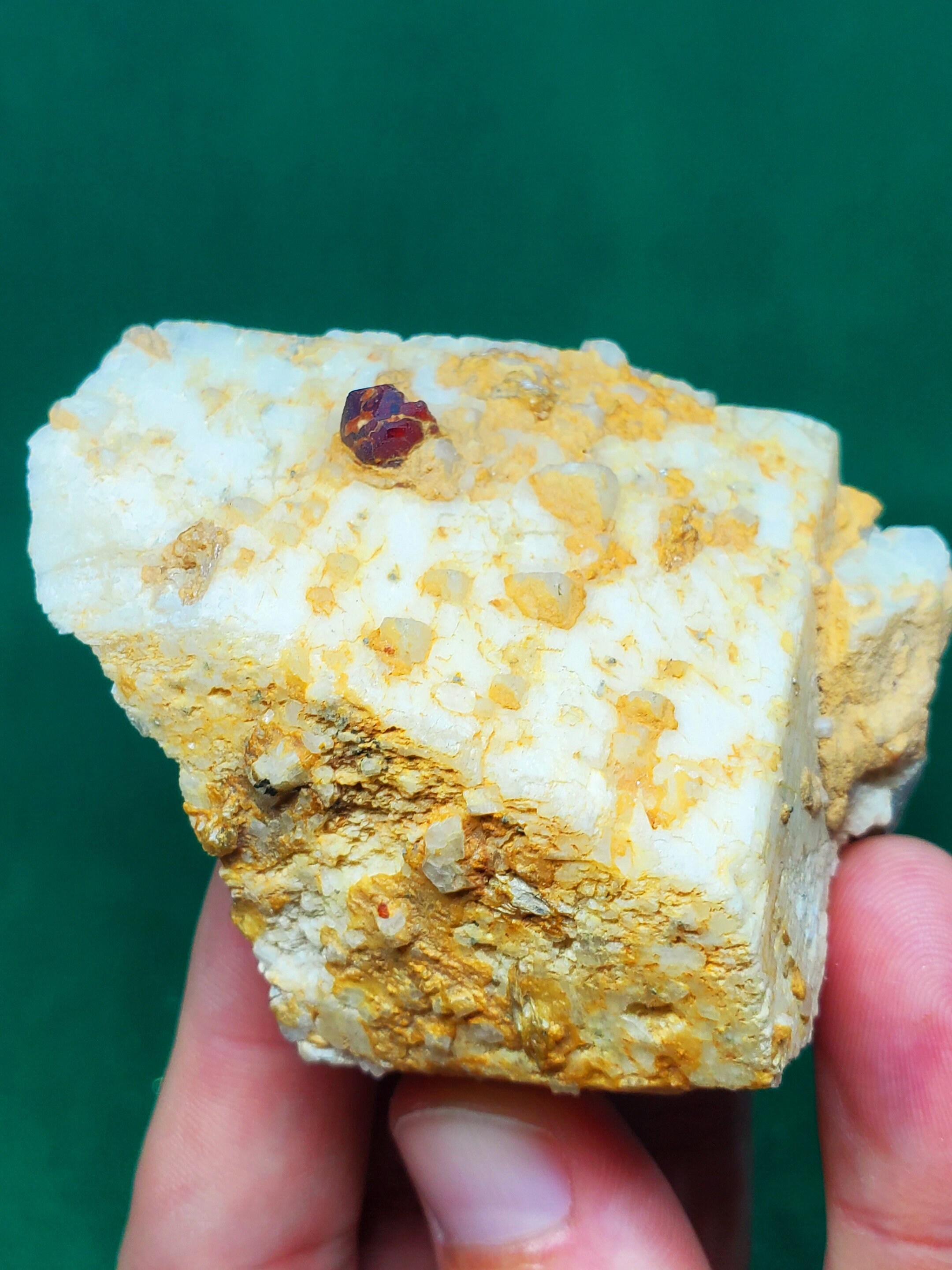 RARE Spessartine Garnet on Matrix Garnet Gemstone Garnet Crystal on ...