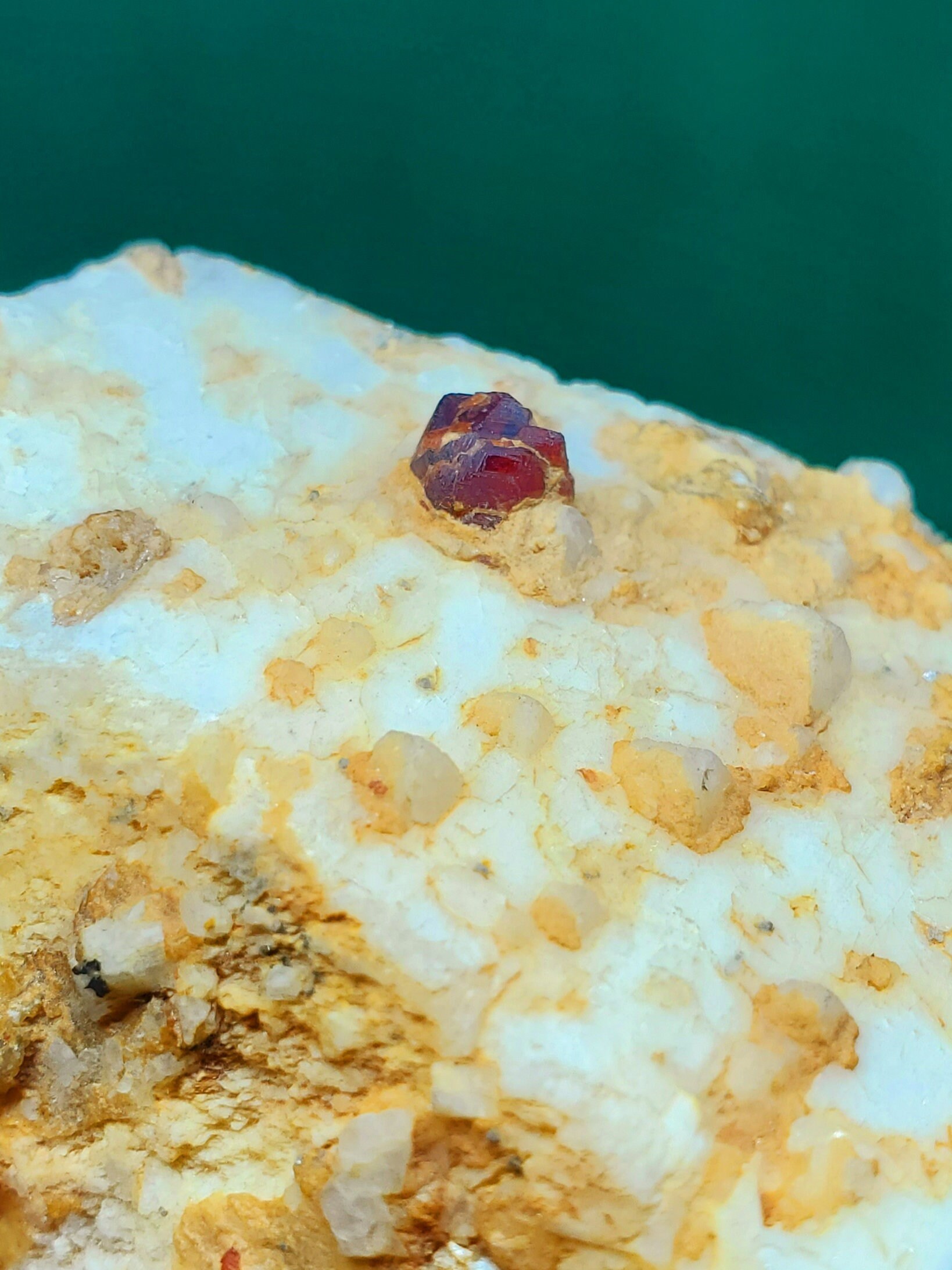 RARE Spessartine Garnet on Matrix Garnet Gemstone Garnet Crystal on ...