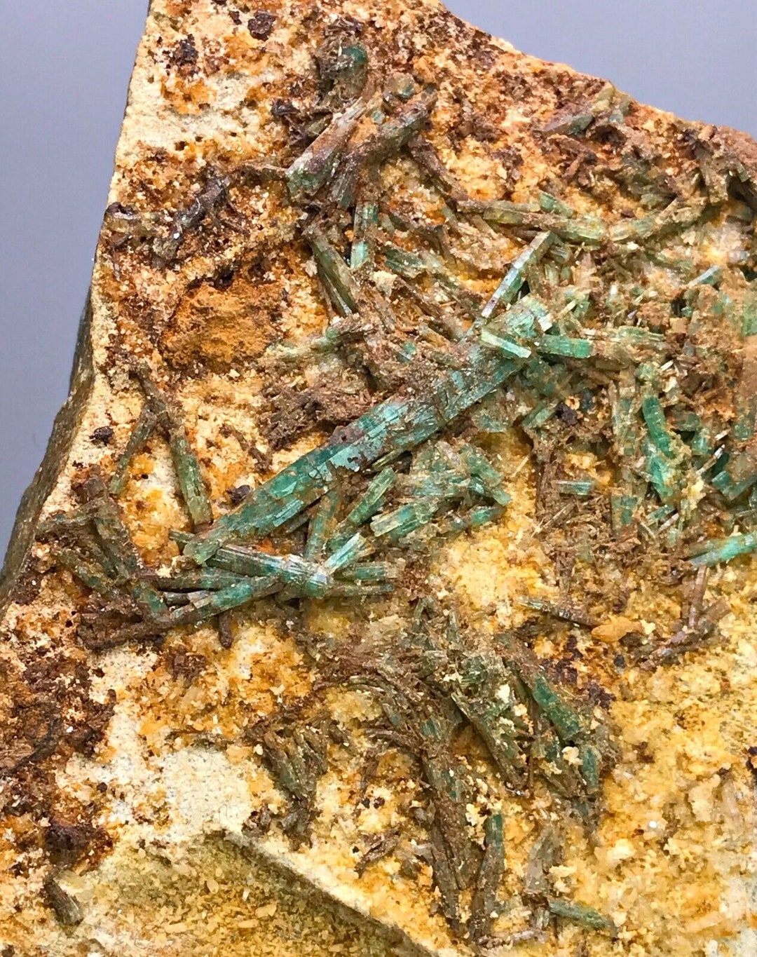 EPIC! Emerald Spray! Emerald on Matrix Emerald Crystals on Matrix 374 ...