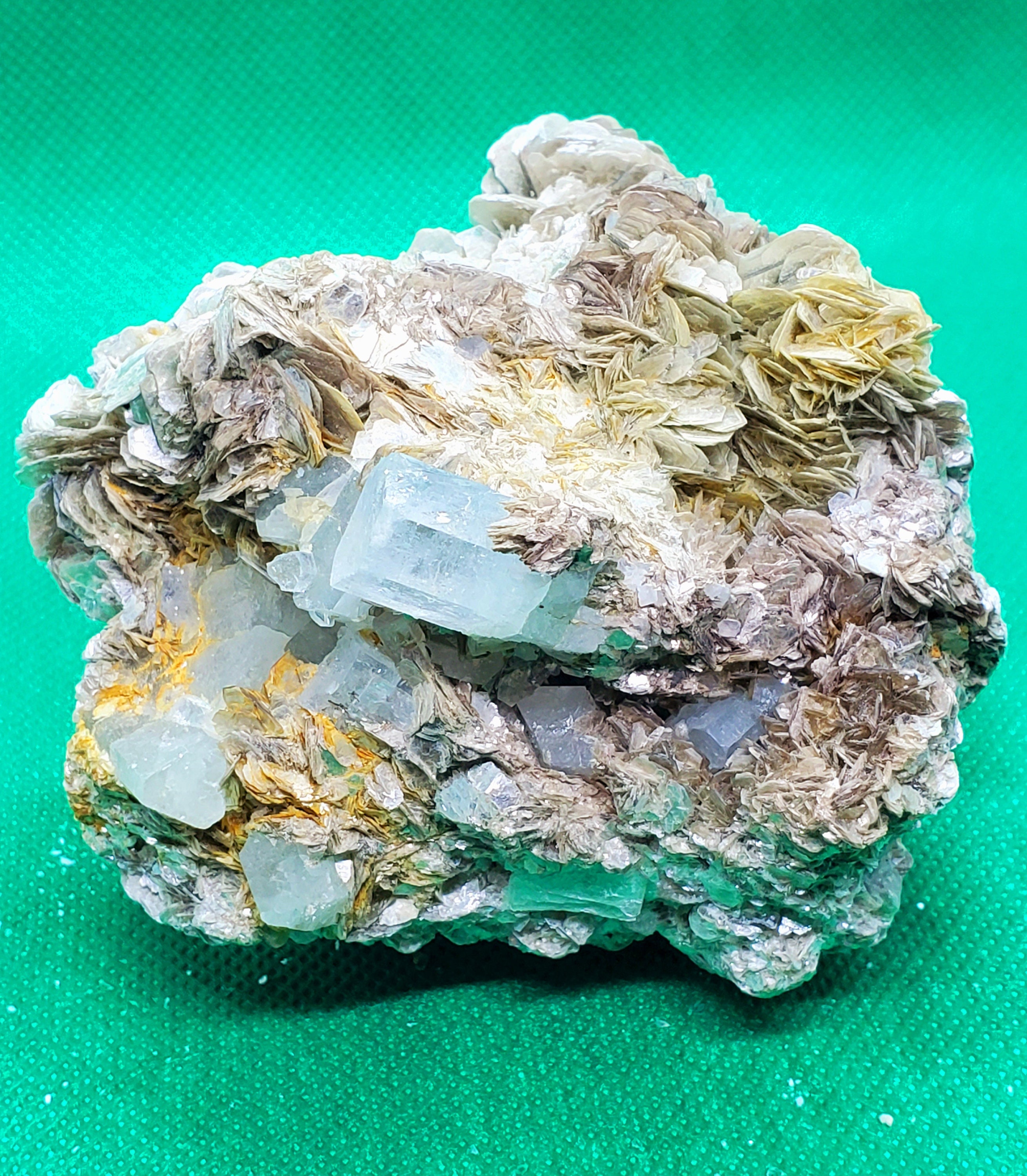 Aquamarine Beryl on Matrix Museum Grade Specimen Gem Grade | Etsy