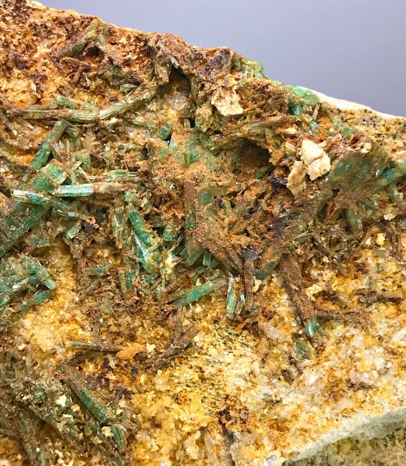 EPIC! Emerald Spray! Emerald on Matrix Emerald Crystals on Matrix 374 ...