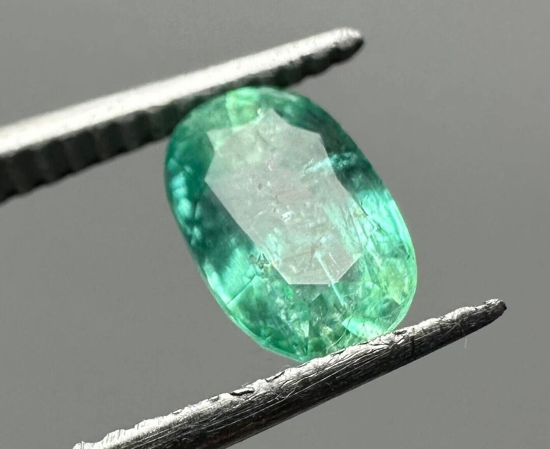 Fine Emerald 1.2ct Oval Cut Afghanistan Emerald Top Quality No ...