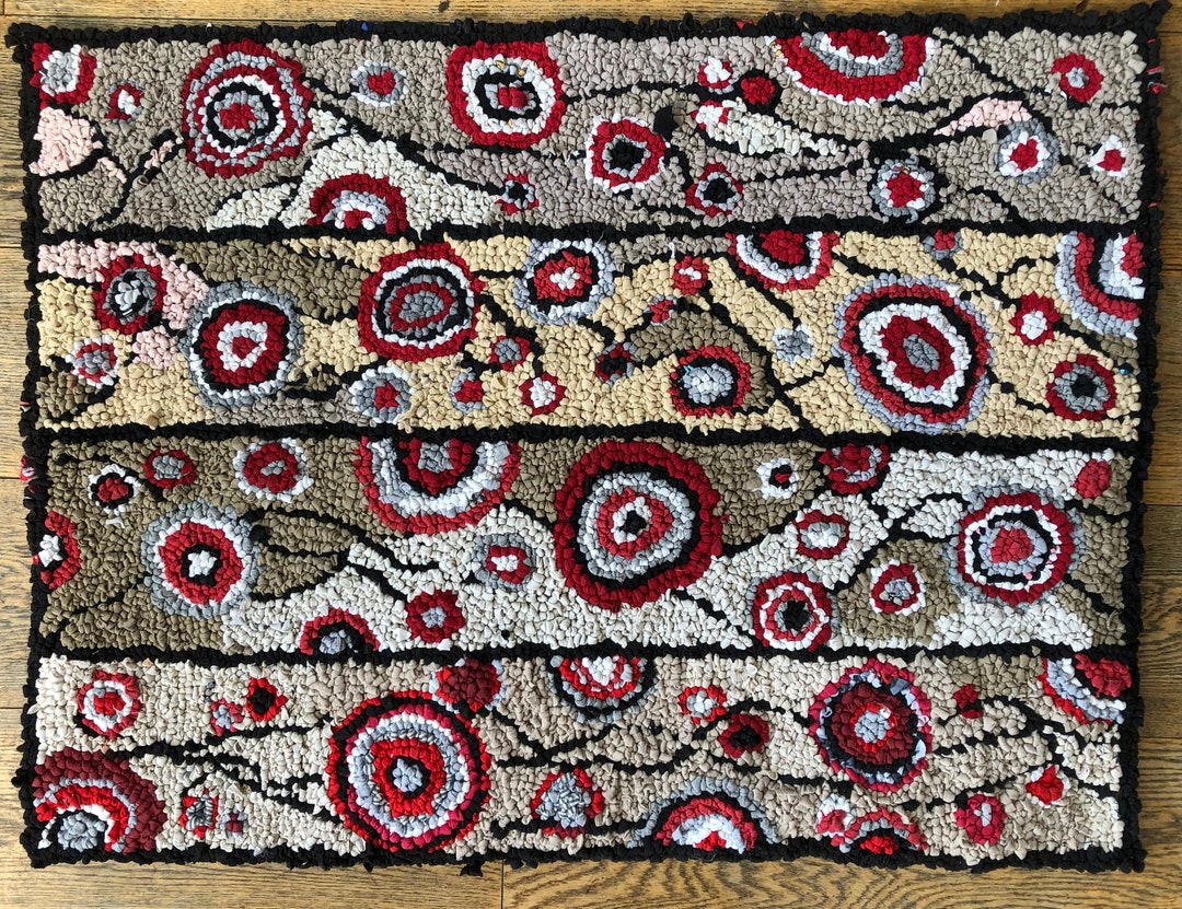 Rag Rug From Recycled Fabrics - Etsy