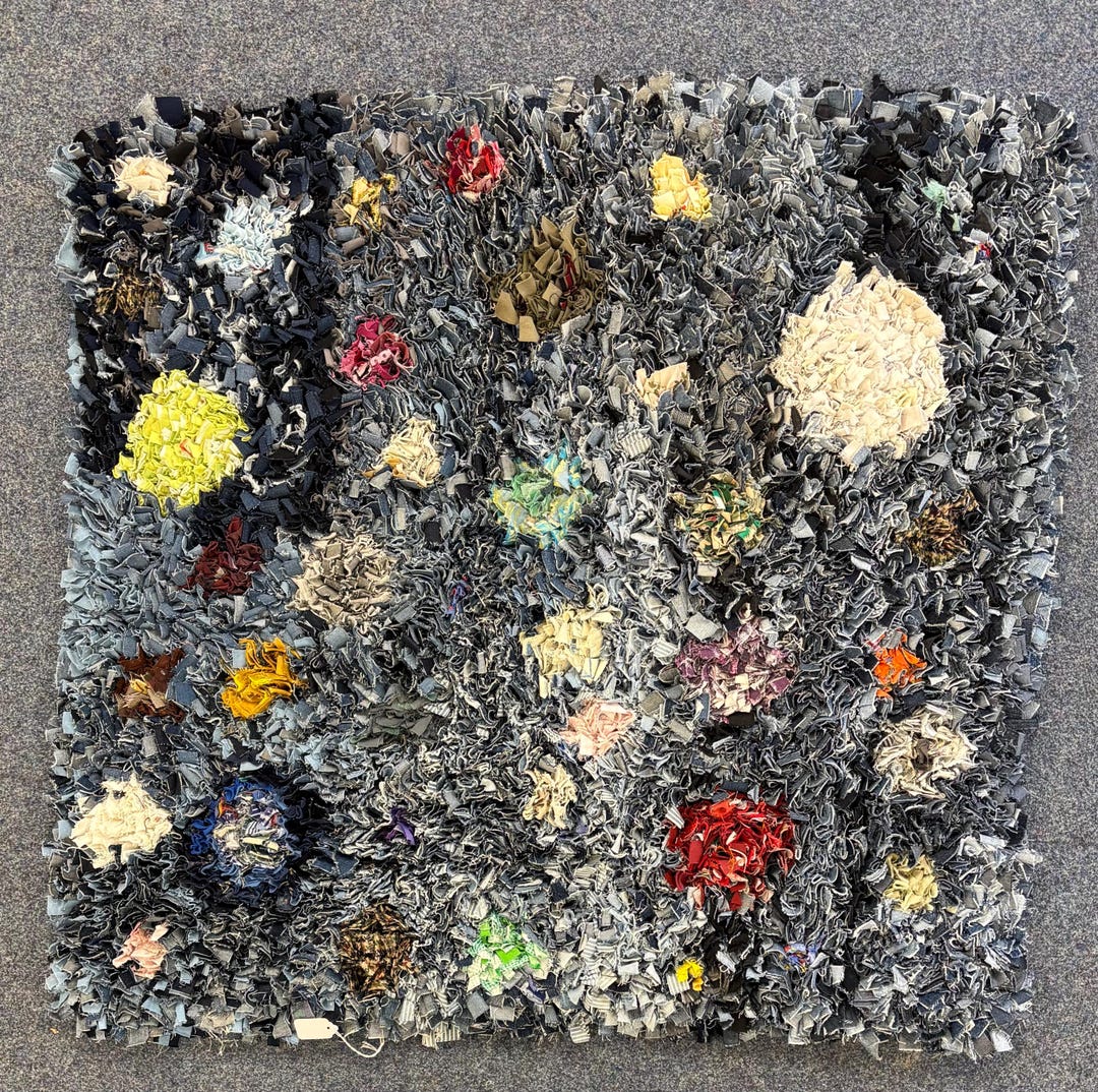 Rag Rug From Recycled Fabrics - Etsy