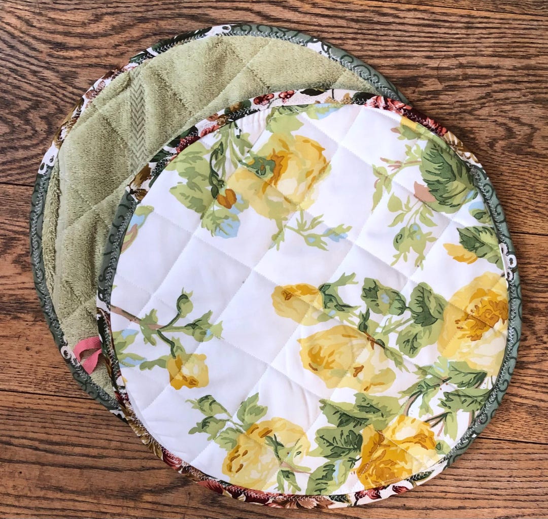 Pair Aga Hob Covers From Recycled Fabric - Etsy