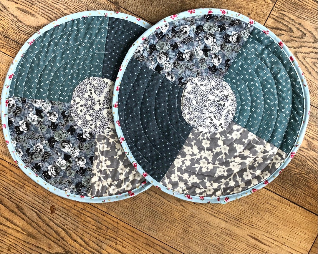 Pair Aga Hob Covers From Recycled Fabric - Etsy