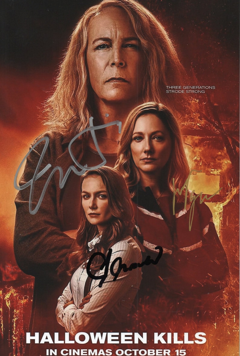 Halloween Kills Cast Autograph - Etsy