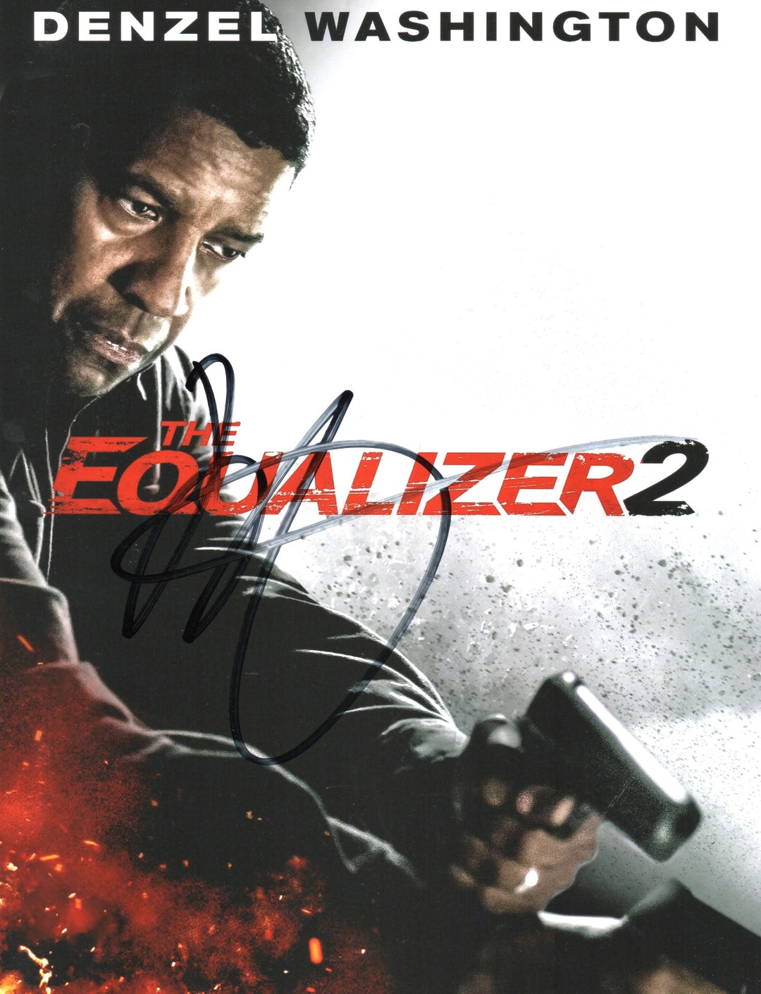 Denzel Washington Autograph - Etsy
