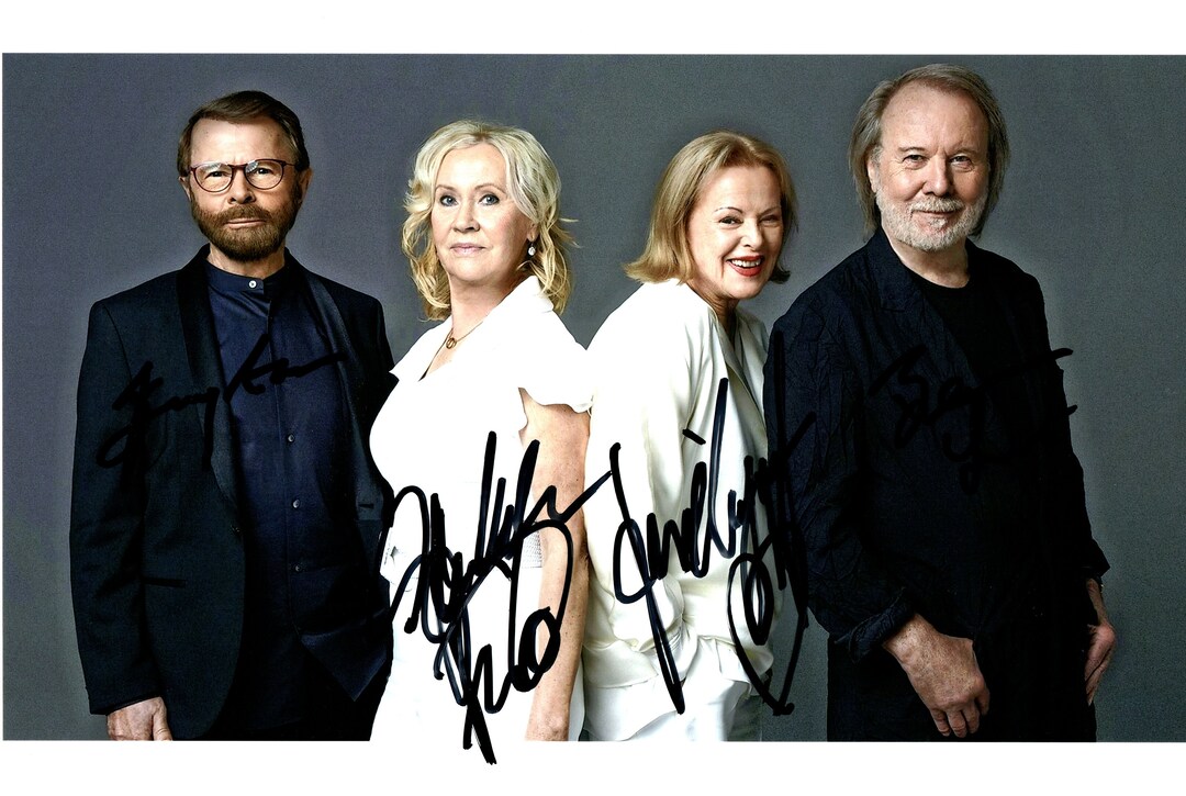 ABBA Autograph - Etsy