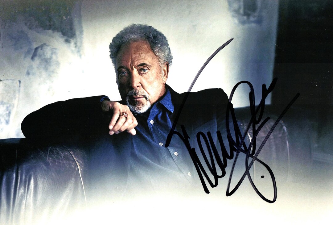 Tom Jones Autograph - Etsy