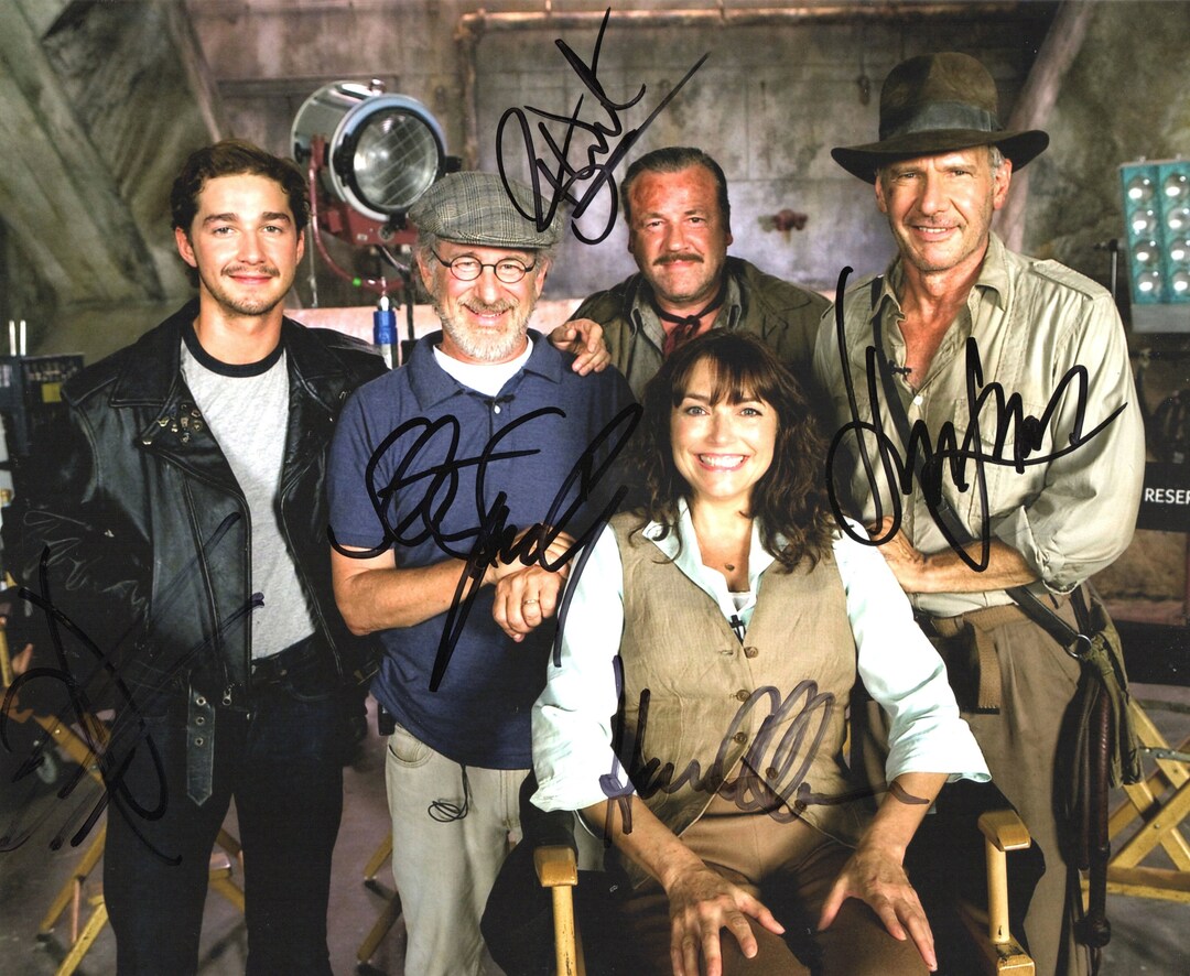 Indiana Jones Autograph - Etsy
