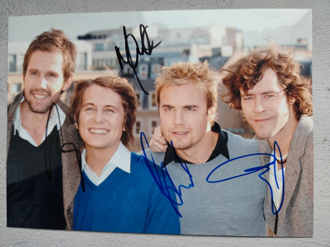Take That Autograph - Etsy