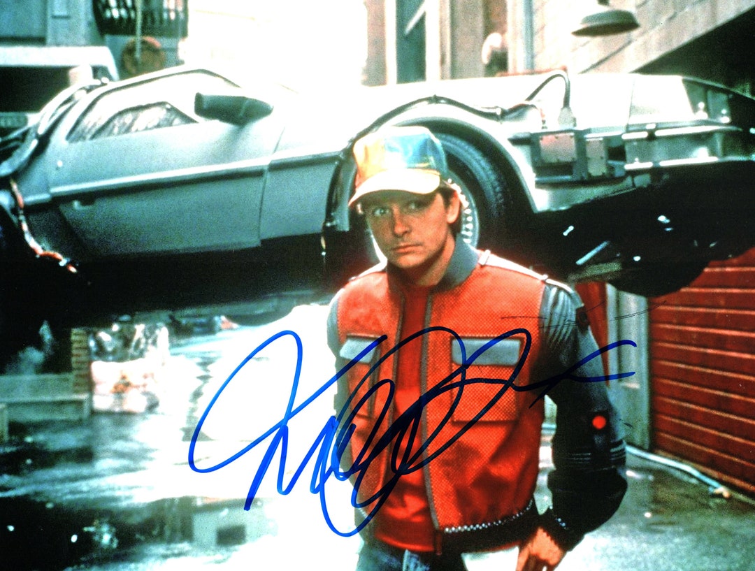 Michael J. Fox Autograph - Etsy