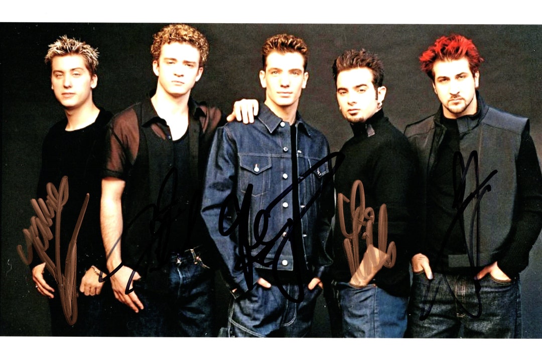 NSYNC Autograph - Etsy