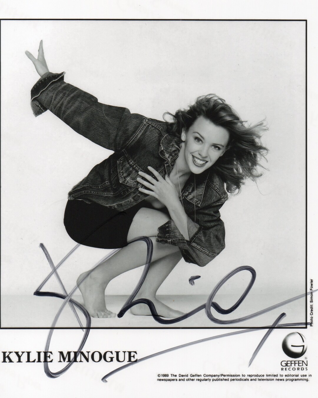 Kylie Minogue Autograph Autograph - Etsy