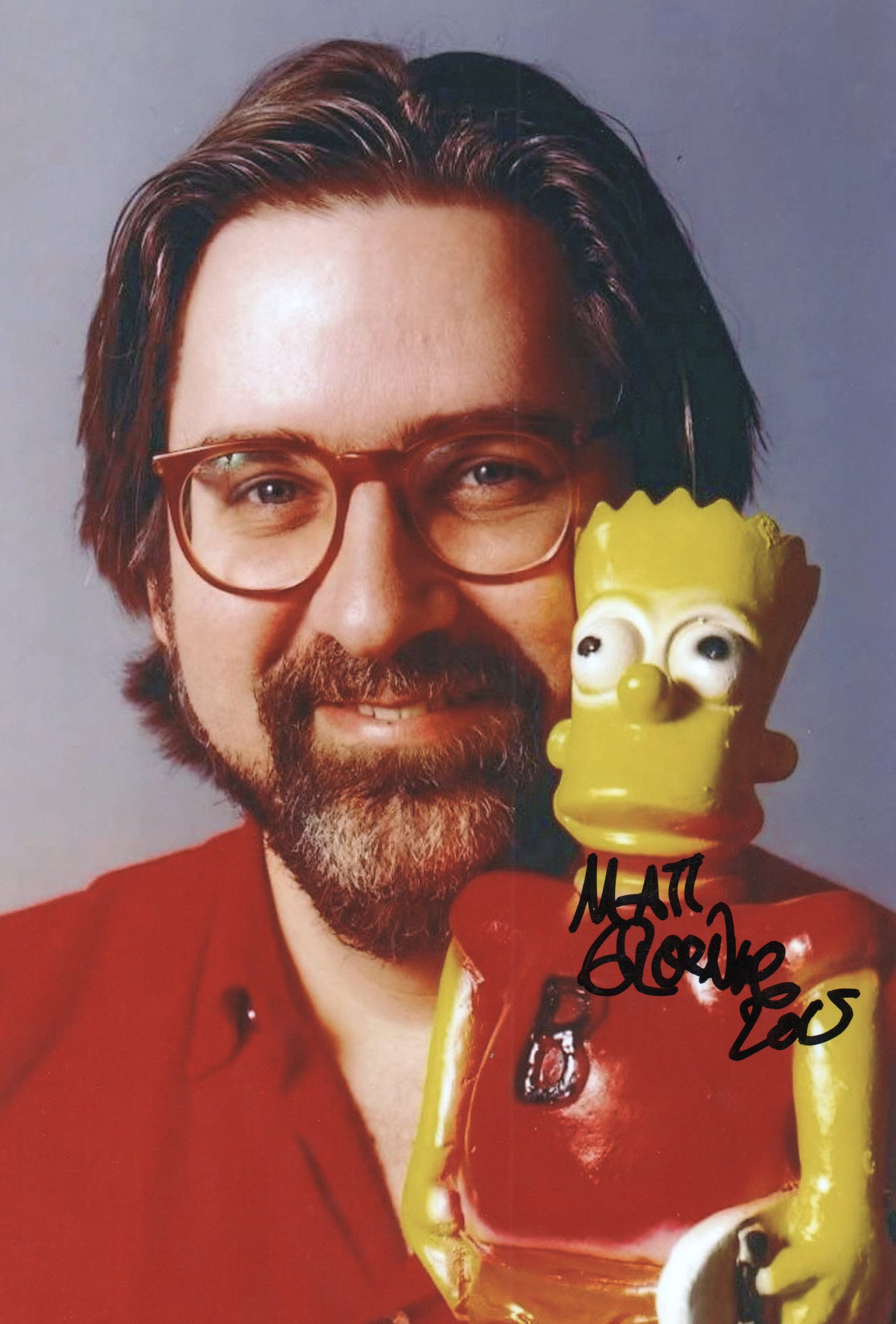Matt Groening Autograph Simpsons - Etsy