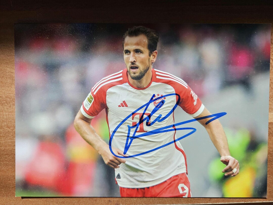 Harry Kane Autograph - Etsy