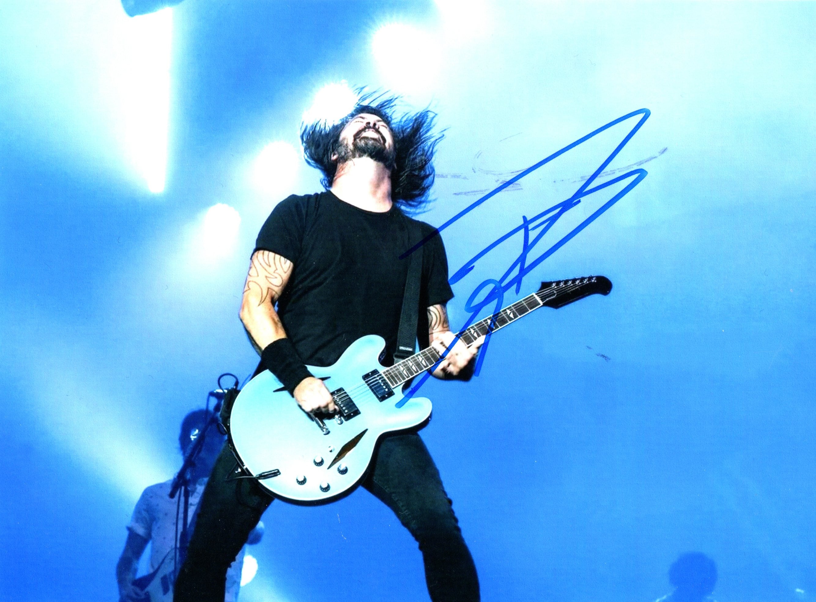 Dave Grohl Autograph Foo Fighters - Etsy