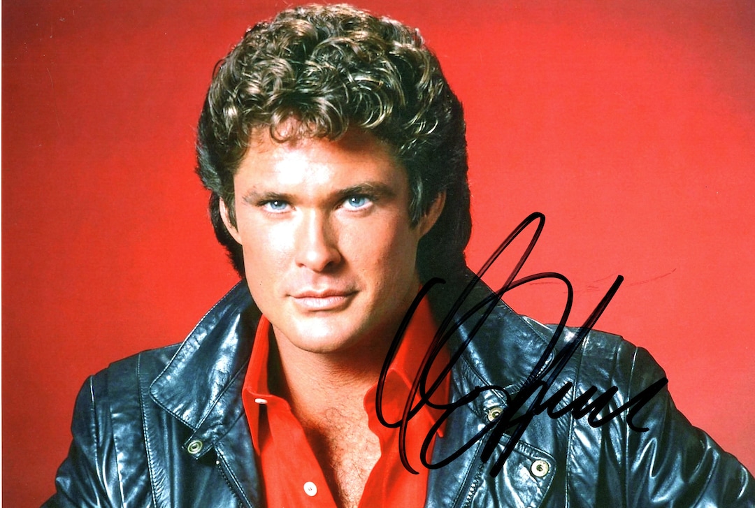 David Hasselhoff Autograph Autograph - Etsy