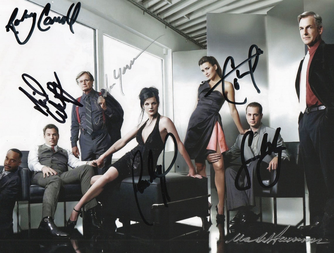 NCIS Cast Autogramm Autograph - Etsy
