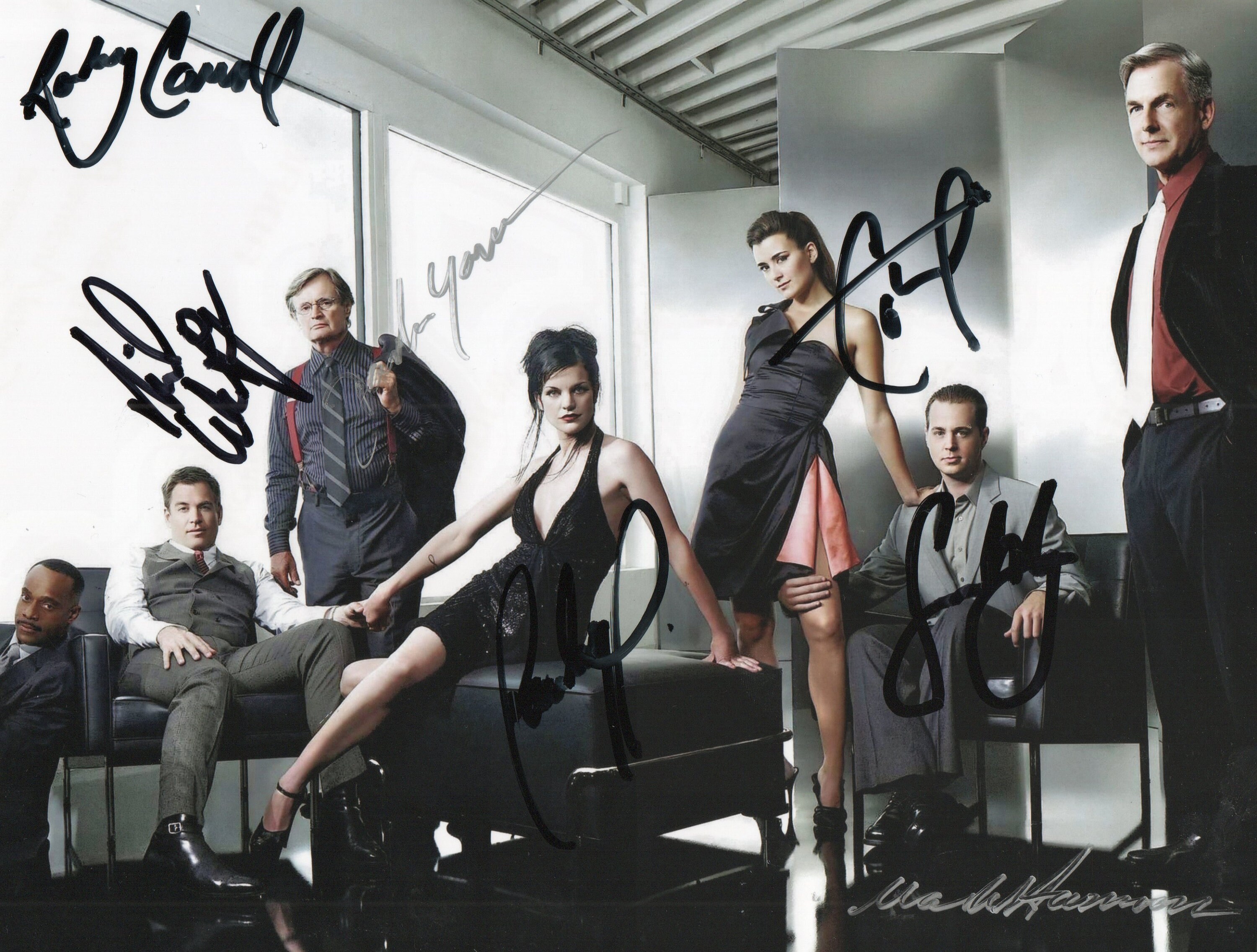 NCIS Cast Autograph Autograph - Etsy