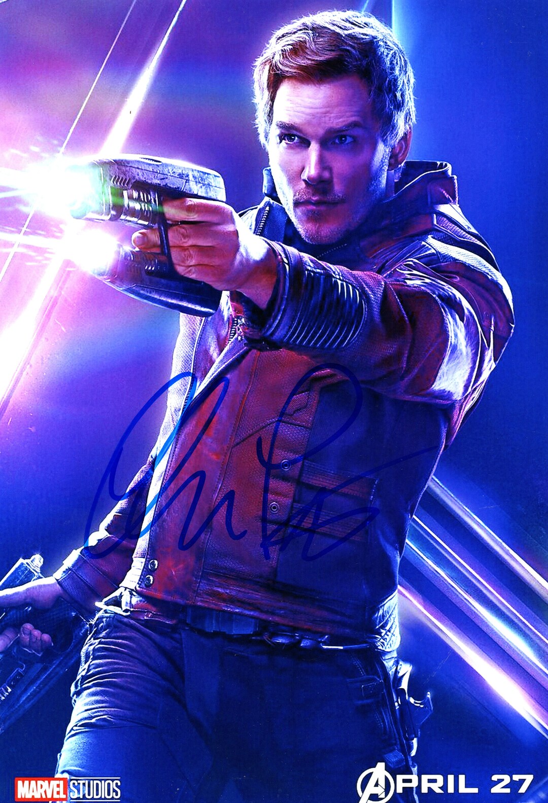 Chris Pratt Autograph - Etsy