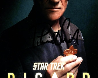 Patrick Stewart Autograph - Etsy