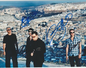 U2 Autograph - Etsy