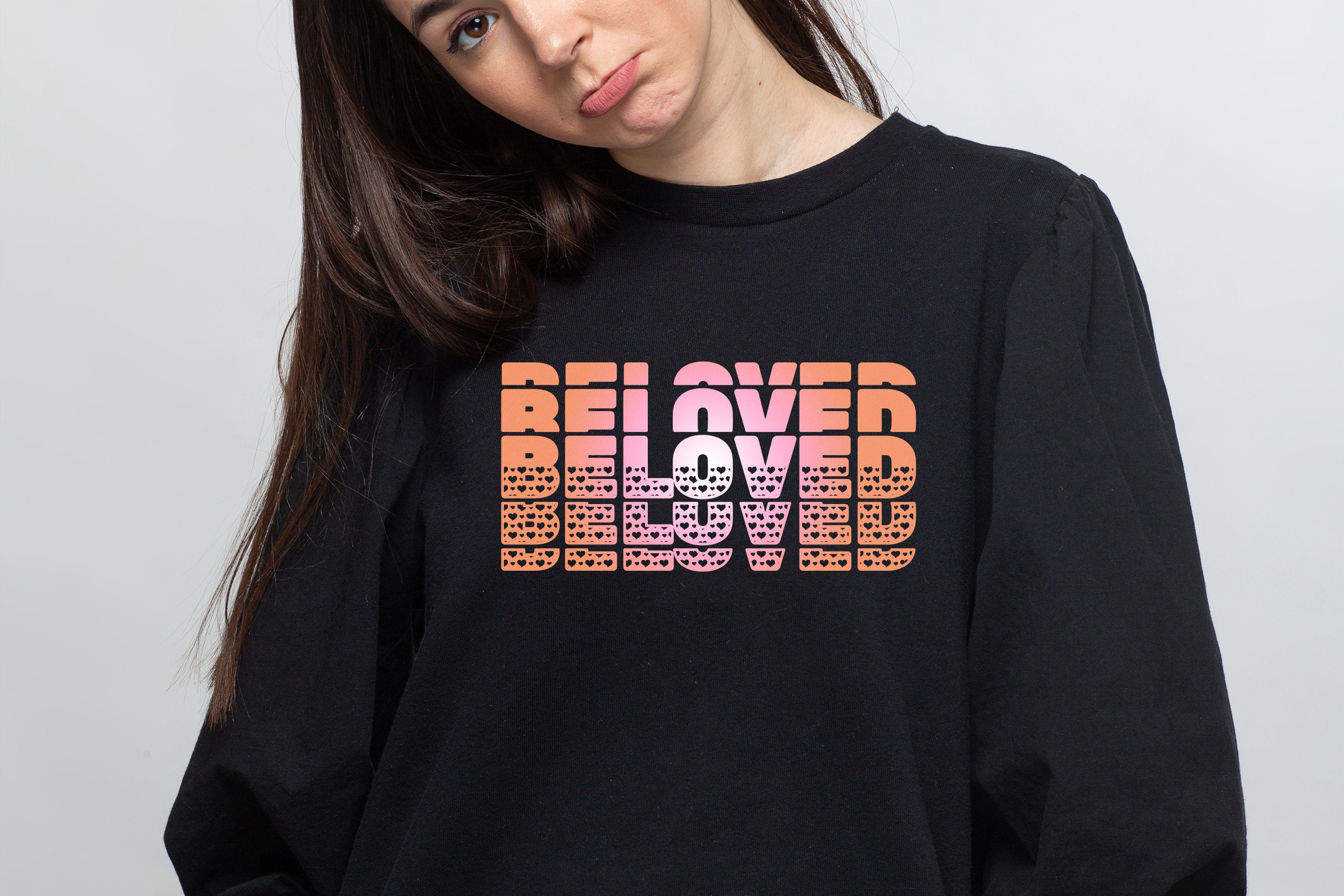 Patterned Stacked Font Bundle Stacked Font, Layered Font, Patterned ...