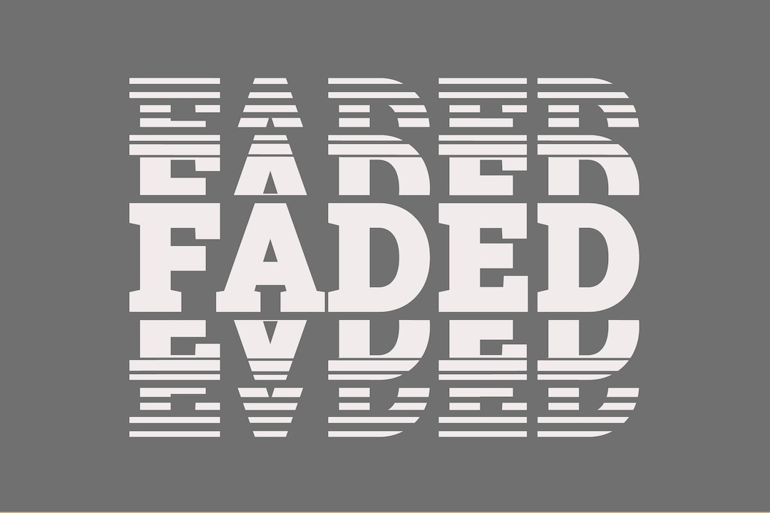Faded Stacked Font | Layered Font, Racing Font, Fading Font ...