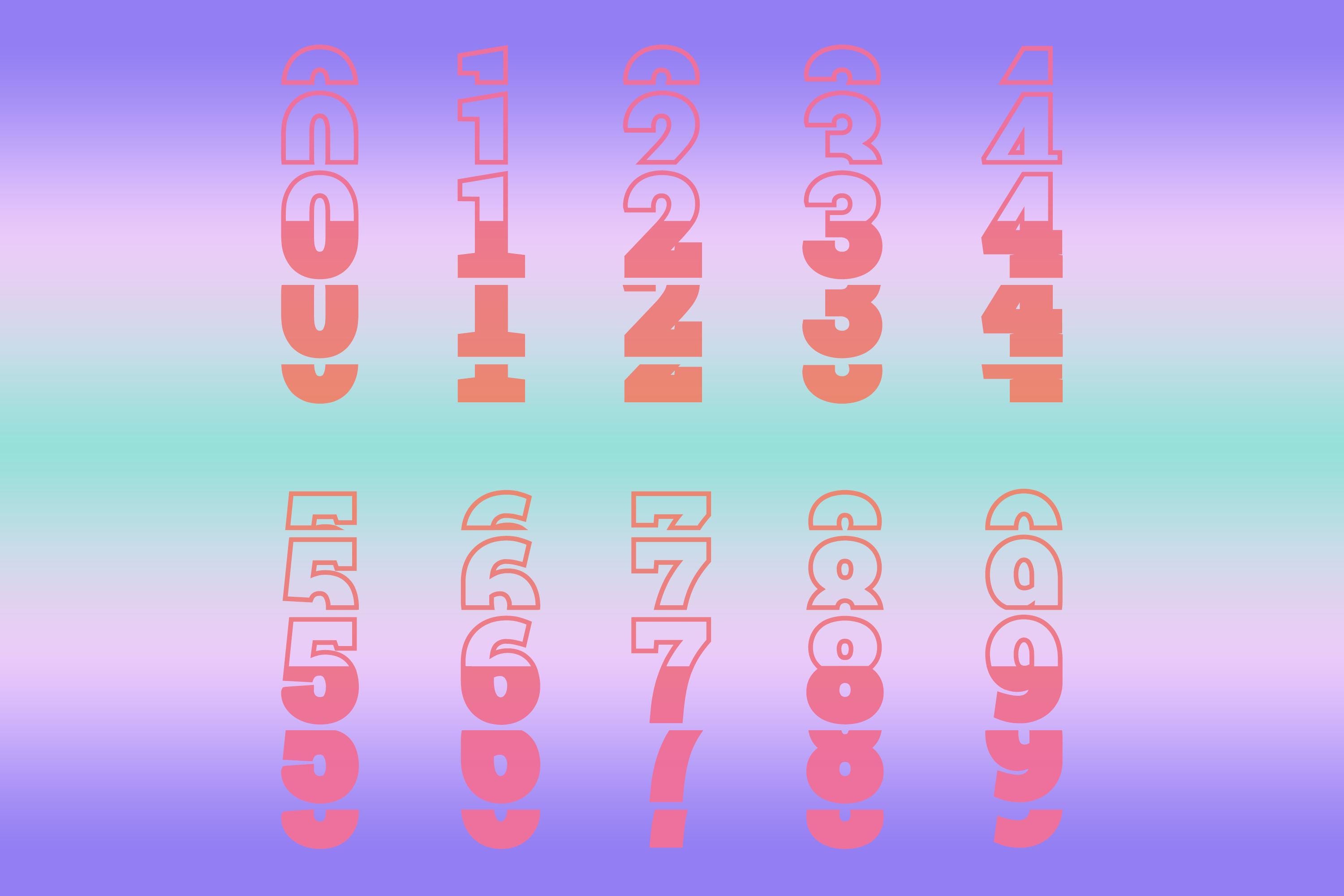 Halfway Stacked Font | Layered Font, Sporty Font, Athletic Font ...