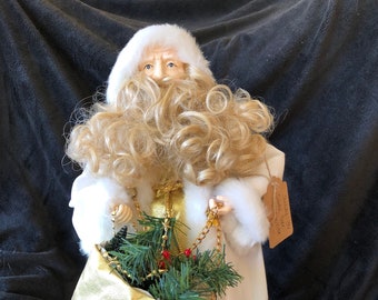 Santa Tree Topper - Etsy