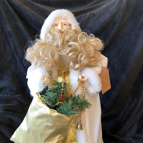Santa Tree Topper - Etsy