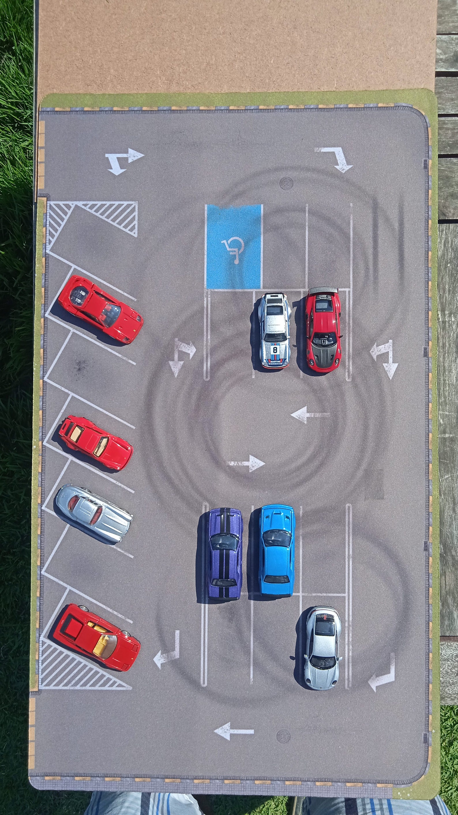 Diorama Desk Mat 1/64 Parking Lot 1 - Etsy