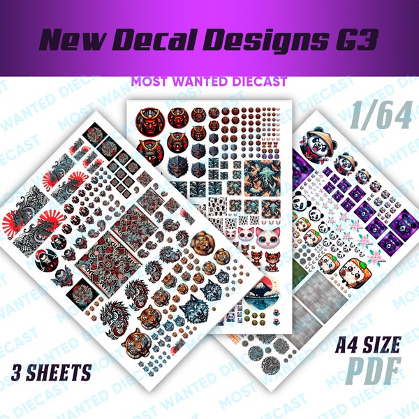 Water Slide Decals - Etsy