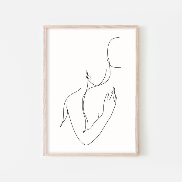 Hugging Line Drawing - Etsy