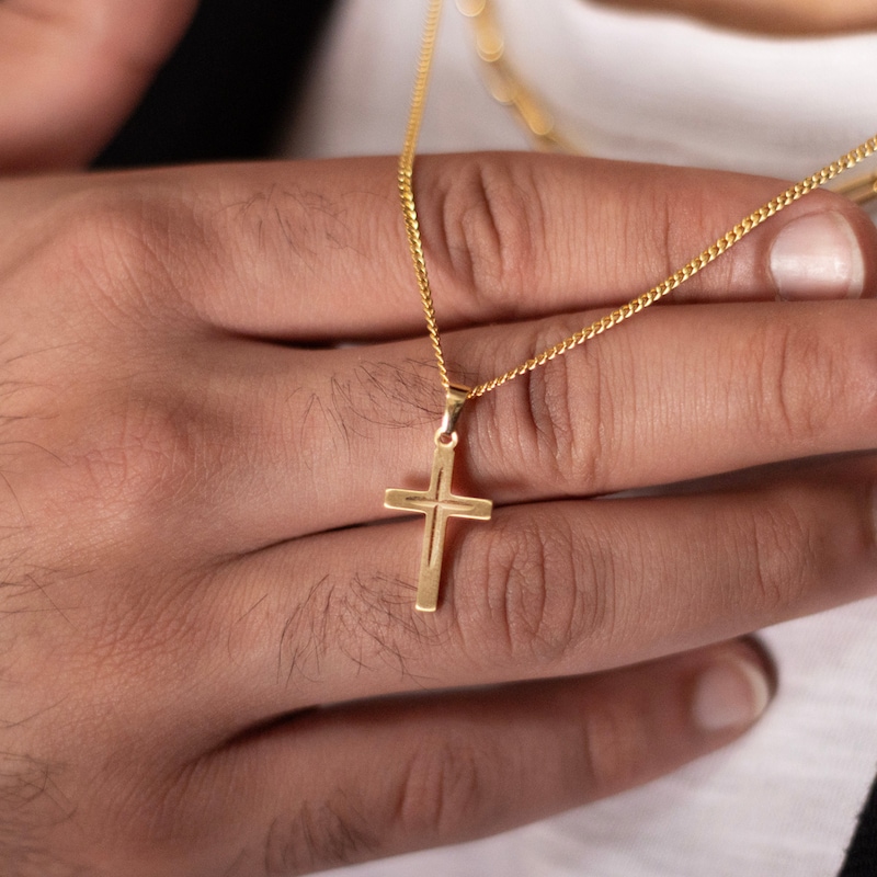 Small Gold Cross - Etsy
