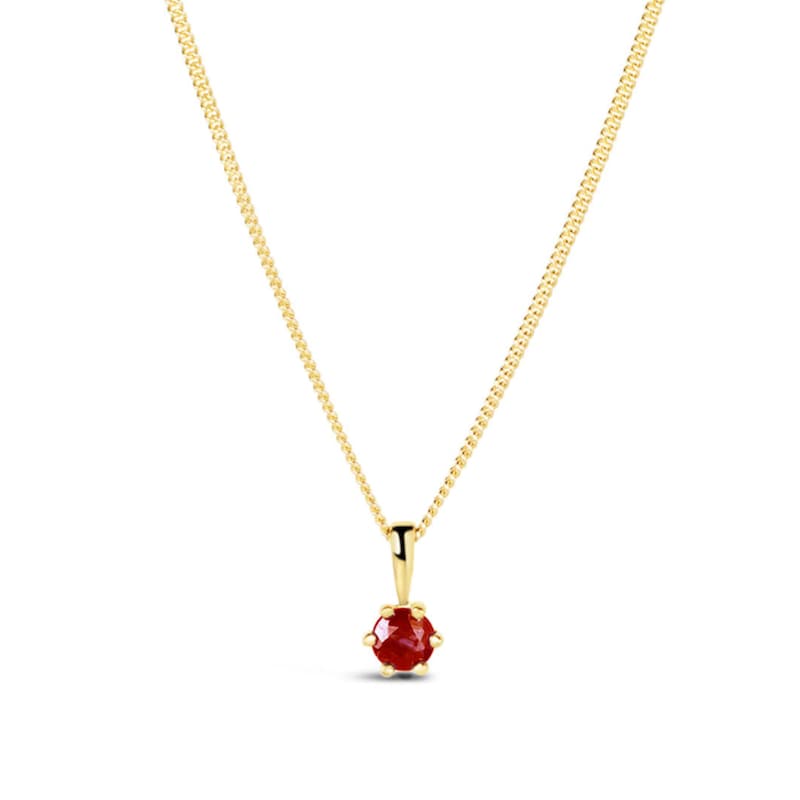 Real Ruby Necklace - Etsy