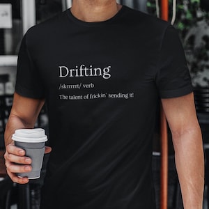Drifting Definition Funny, Car Guy Shirt, Car Lover Tshirt, Car ...