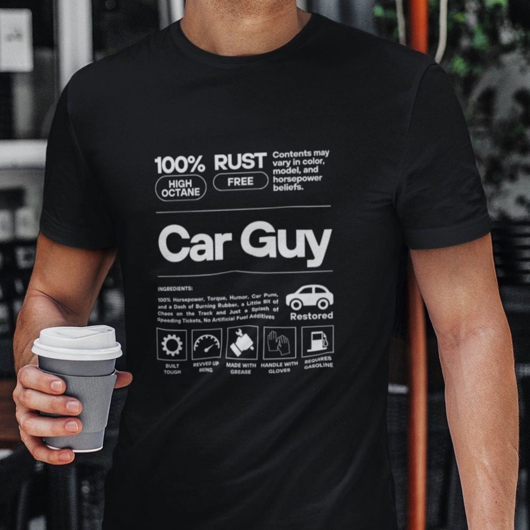 Funny Car Guy Shirt, Car Guy Definition, Car Guy Gift, Funny Shirt Men ...