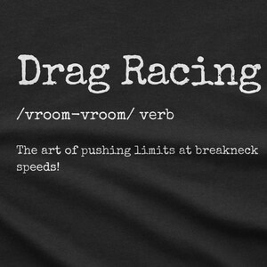 Drag Racing Definition Shirt: Funny Car Enthusiast Gift - Etsy