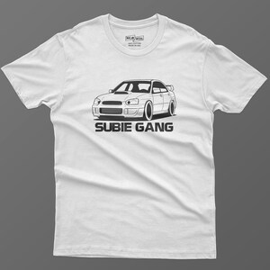Subie Gang Shirt, JDM Shirt, Car Guy Gift, Car Lover Shirt, Car Shirt ...